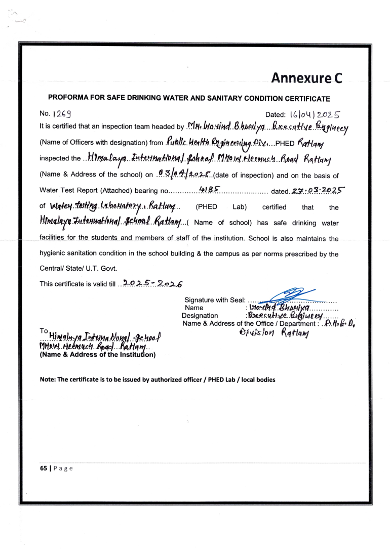 Himalaya International School